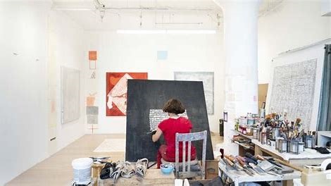 Work Space Art Art Studio / Creative Work Space Tour On YouTube