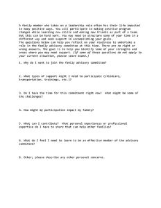 Family Self-Assessment Survey – Family Engagement Online Toolkit