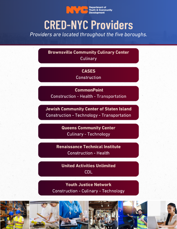 Community Resources for Employment and Development Program (CRED) NYC