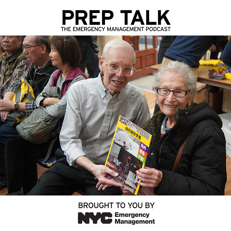 NYC Emergency Management's Latest 'Prep Talk' Podcast: Senior Preparedness