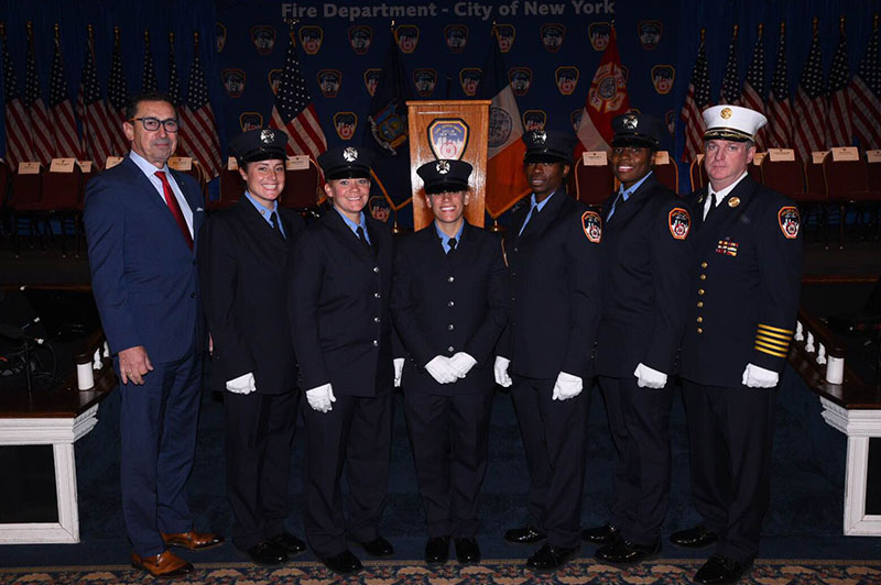 Fire Commissioner Presides Over Graduation of 295 FDNY Probationary ...