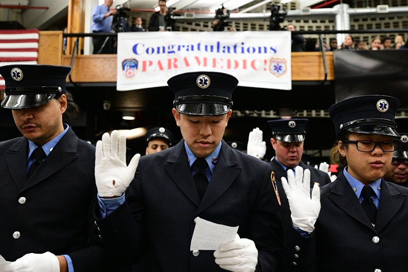 FDNY Holds Graduation Ceremony for 58 New Paramedics | City of New York