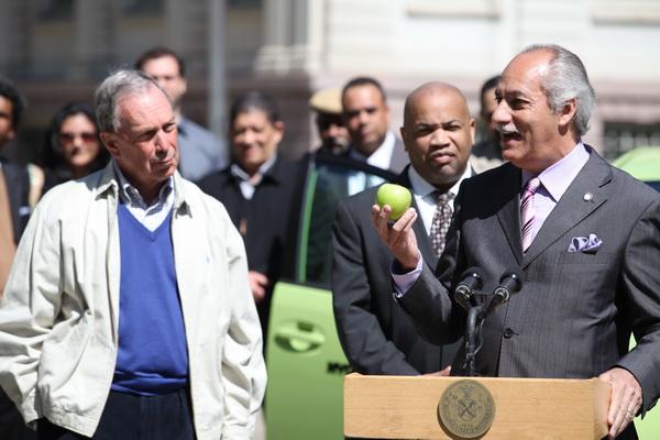 Mayor Bloomberg, Taxi Commissioner Yassky and Members of the Livery ...