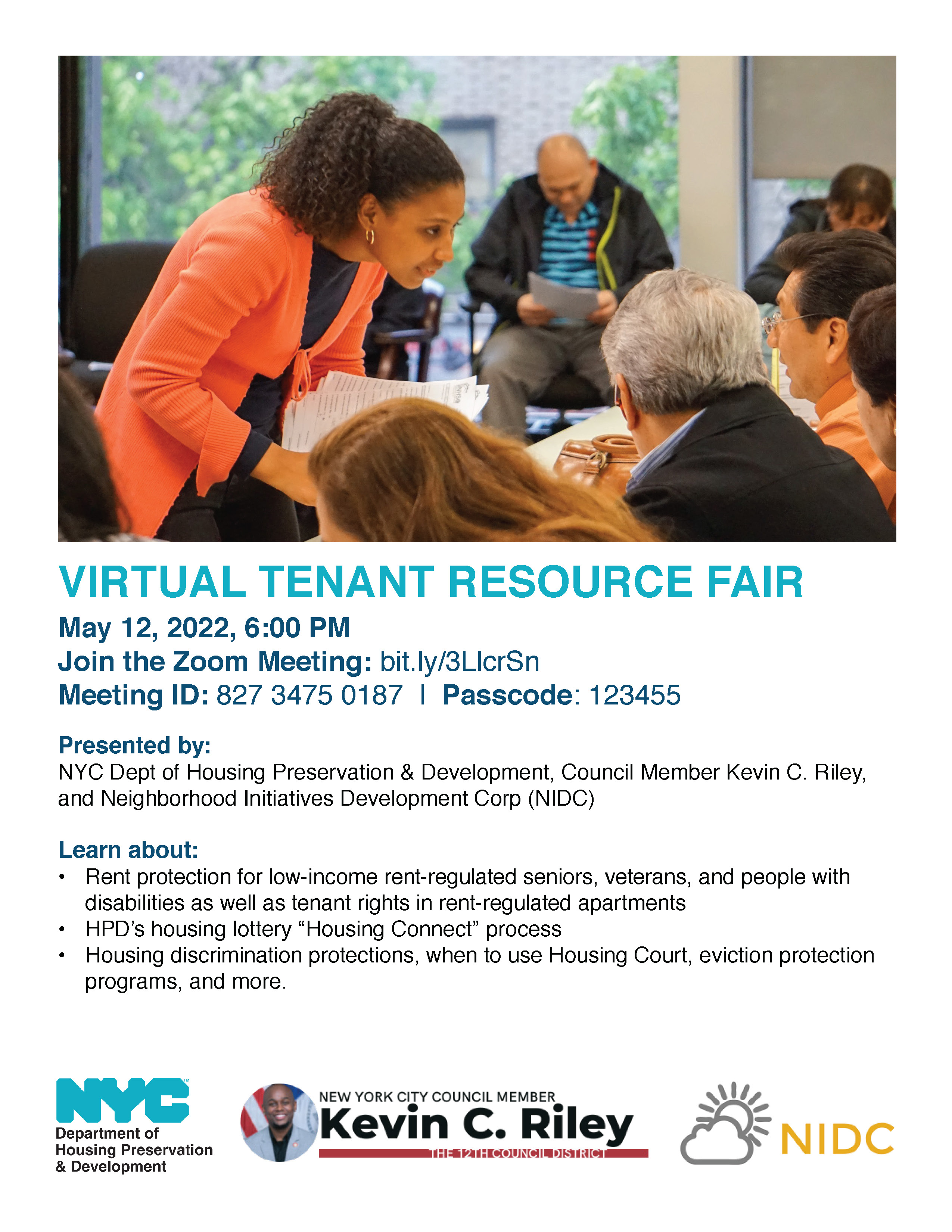 Virtual Tenant Resource Fair | Events | City of New York