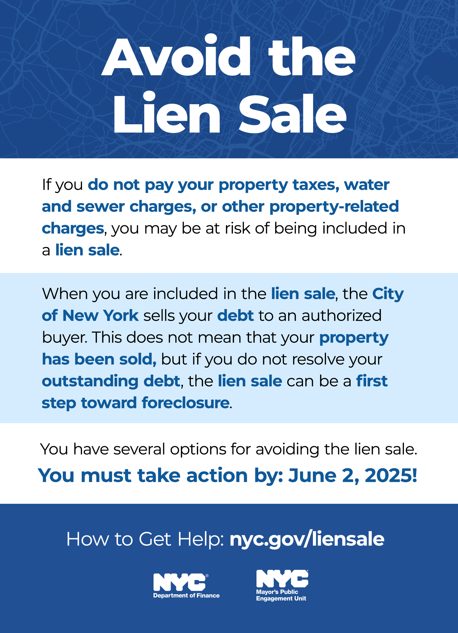 Avoid the Lien Sale - PEU