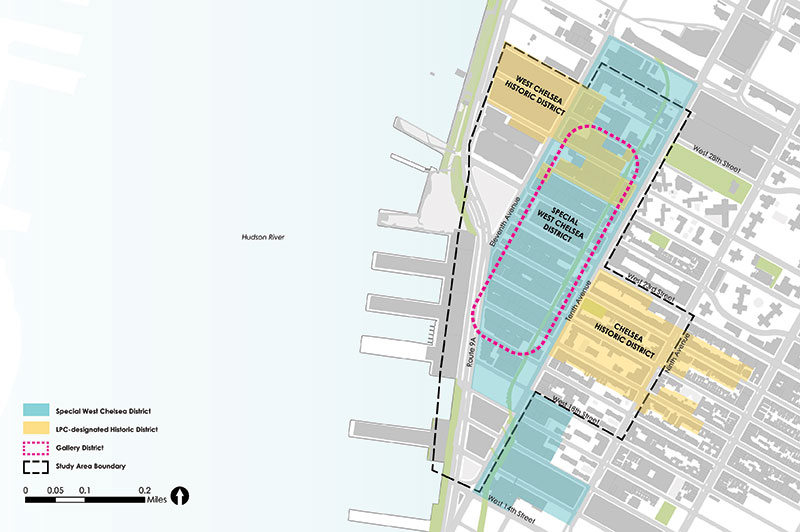 Chelsea District Map