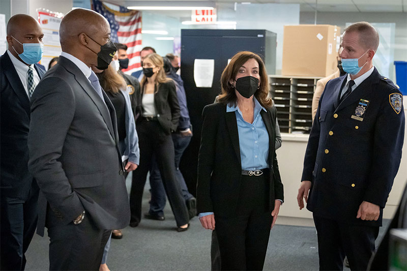 Mayor Adams and Governor Hochul Unveil Joint Security Operations Center ...