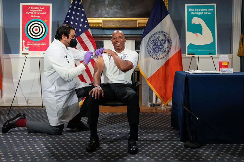 Mayor Adams Launches COVID-19 Booster Campaign, Announces Additional ...