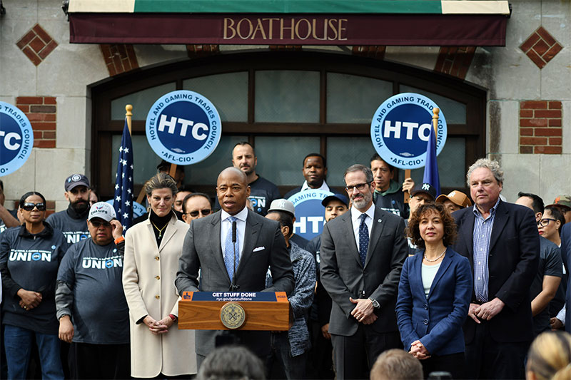 Mayor Adams, NYC Parks Commissioner Donoghue Announce Selection of ...