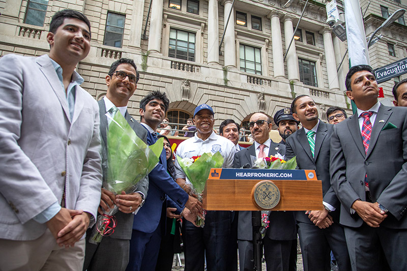 Transcript: Mayor Adams Delivers Remarks at Flag-Raising Ceremony for ...