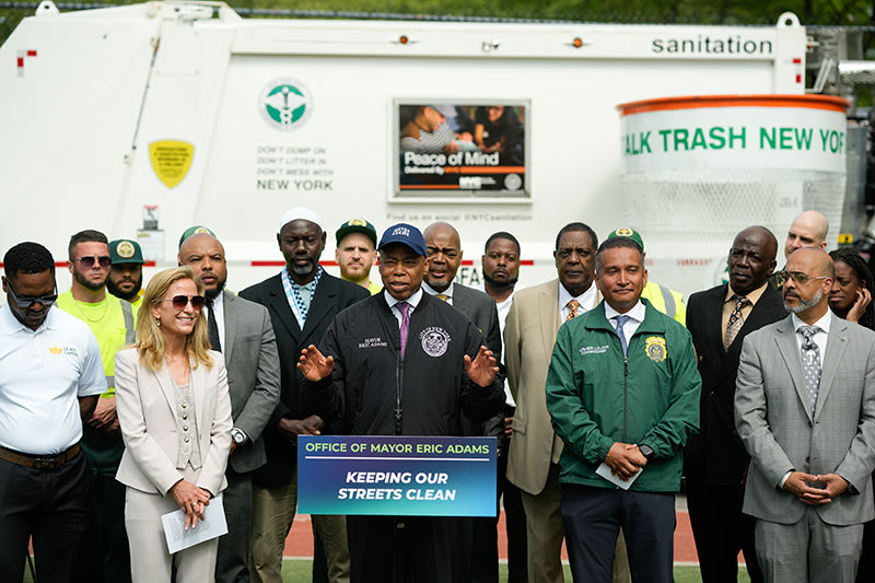 Mayor Adams Establishes Historic Levels of Permanent DSNY Funding for ...