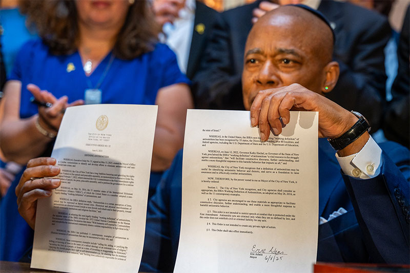 Mayor Adams Signs Executive Order and Proposes Legislation to Codify ...