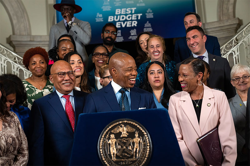 "Best Budget Ever" Gets Even Better: Mayor Adams, Speaker Adams Reach Handshake Agreement for ...