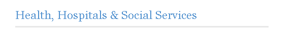 Health, Hospitals & Social Services - Bronx Community Board 8