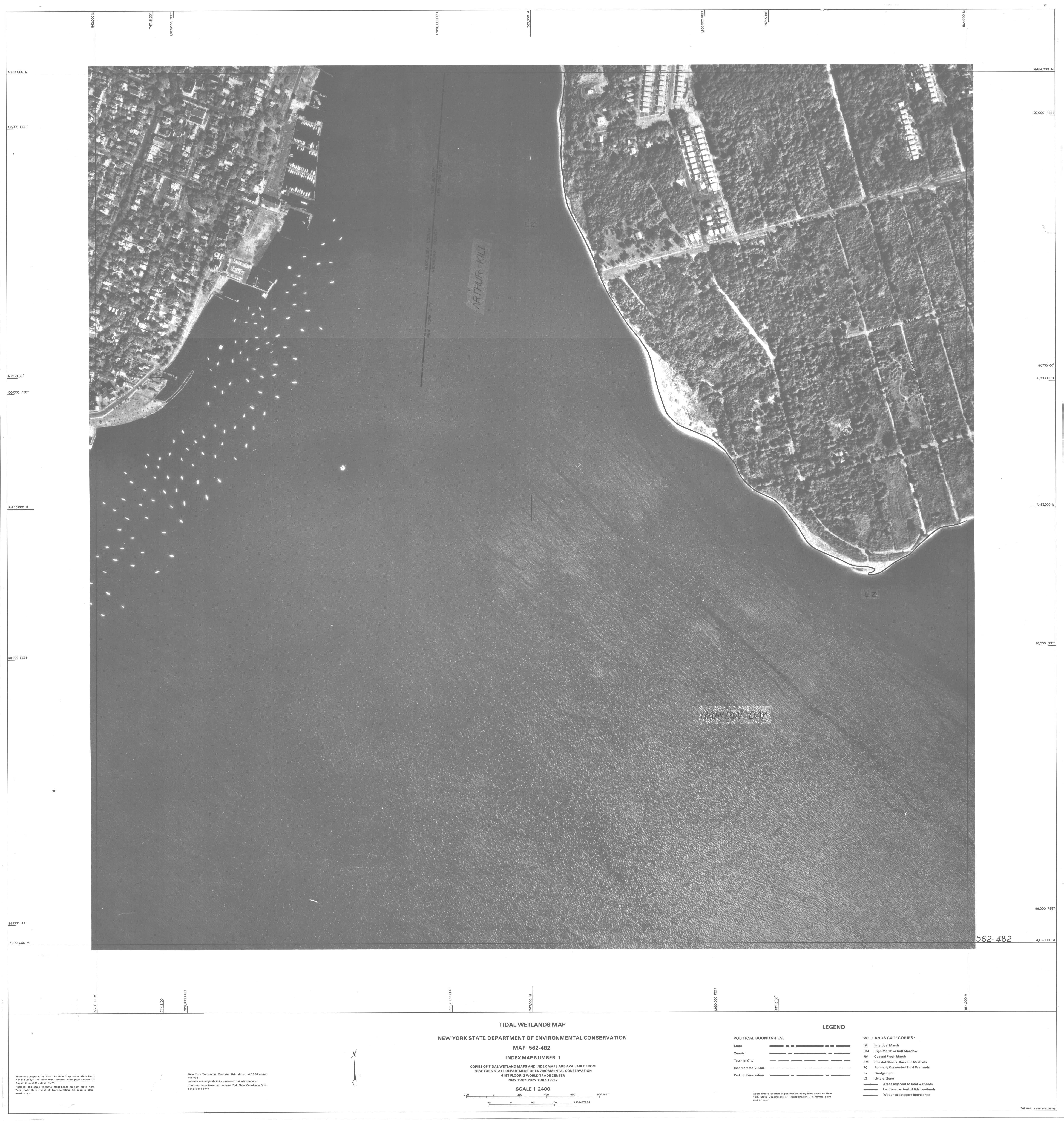 Buildings - Tidal Wetlands Map - Staten Island