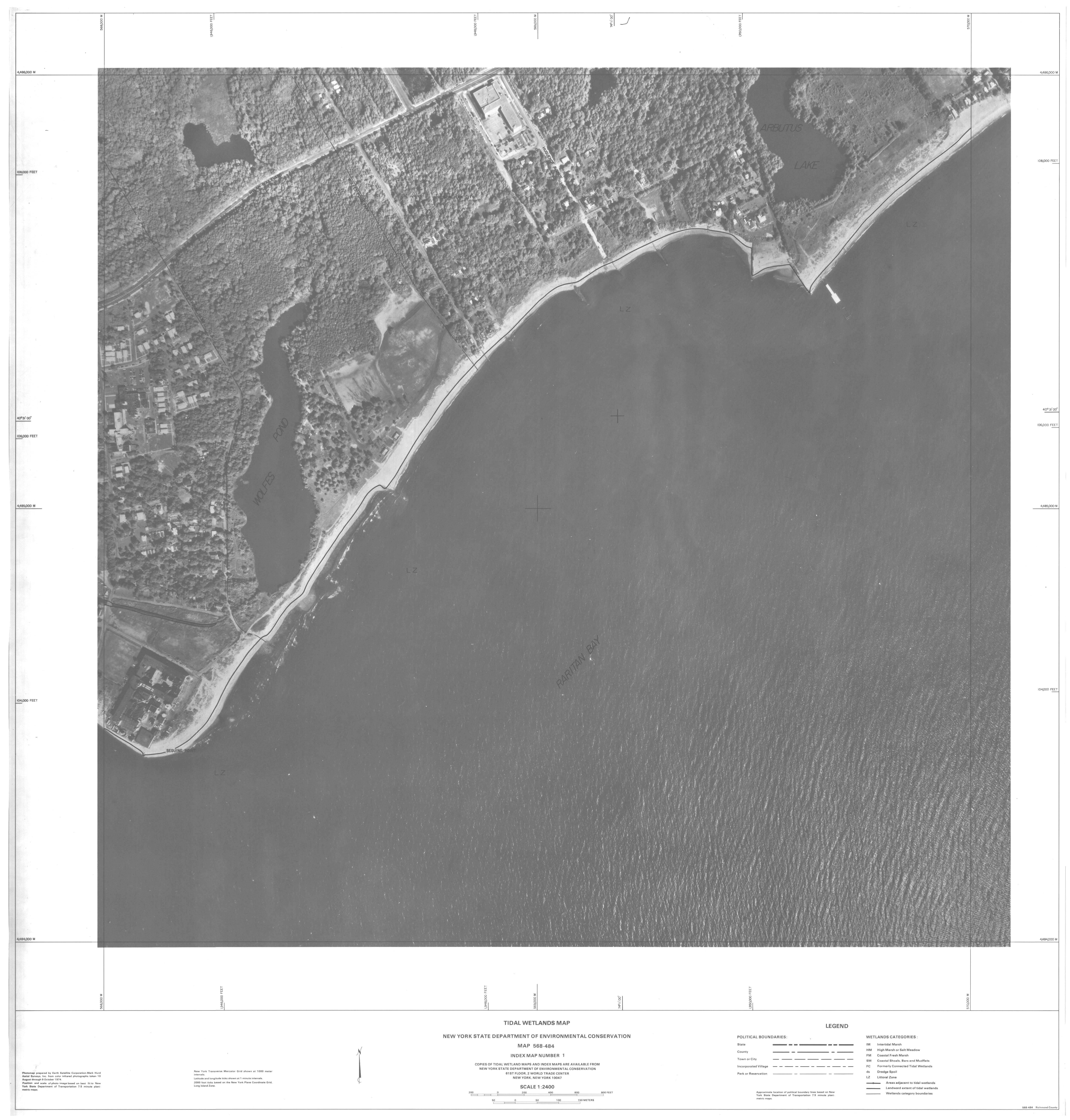 Buildings - Tidal Wetlands Map - Staten Island