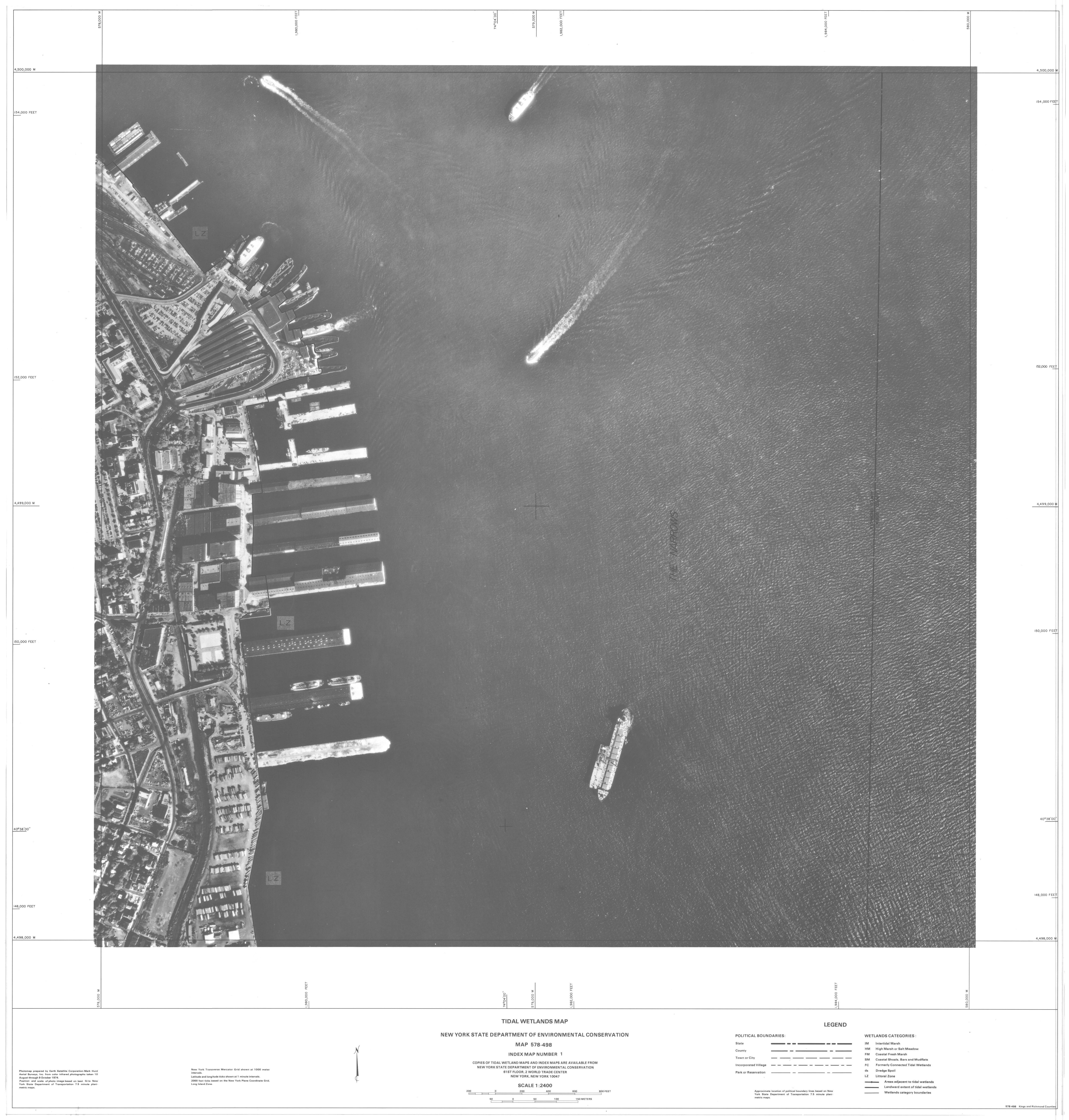 Buildings - Tidal Wetlands Map - Staten Island