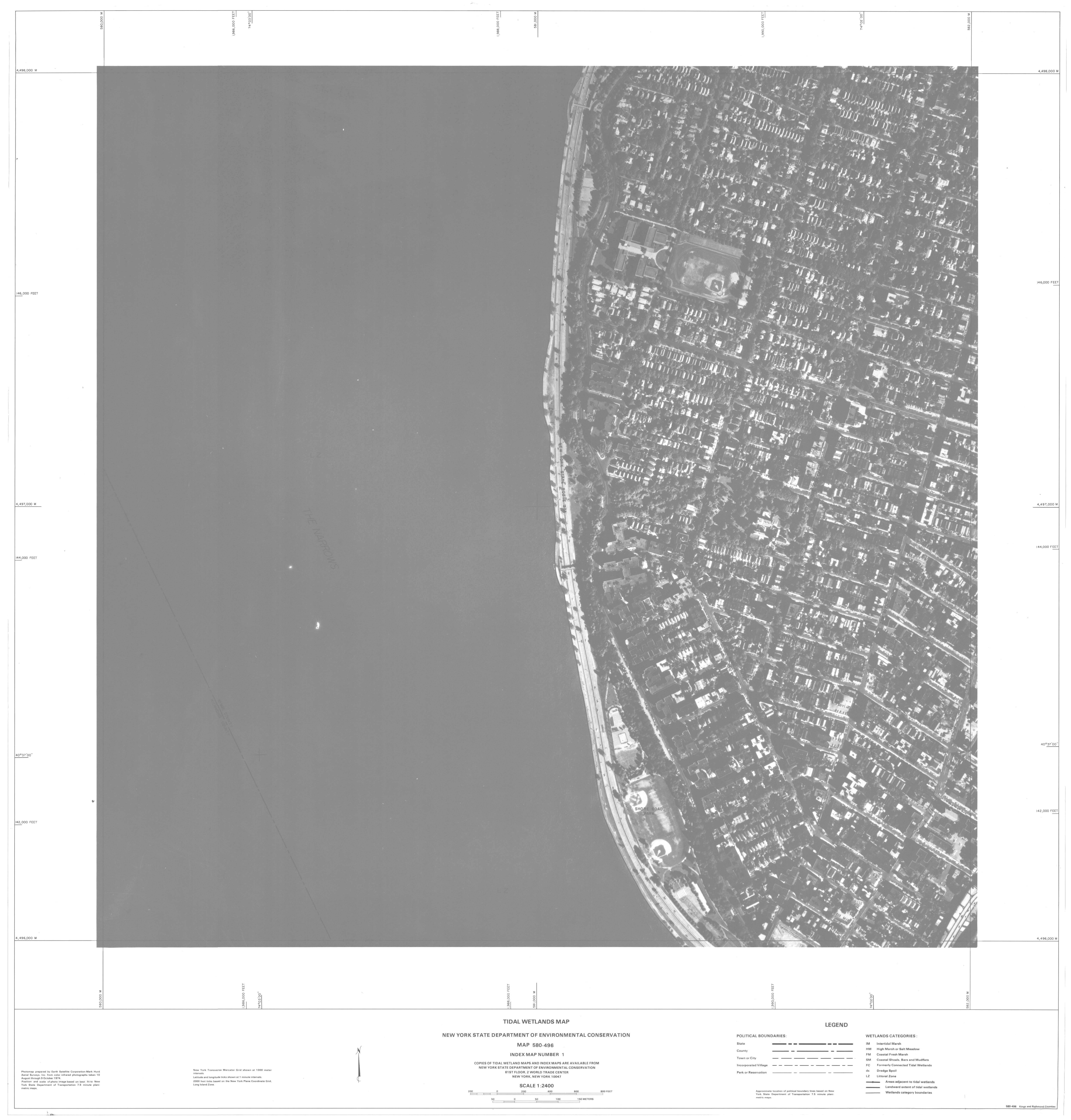 Buildings - Tidal Wetlands Map - Staten Island