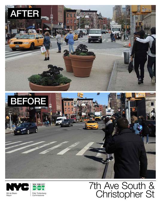 NYC DOT Press Releases - NYC DOT Unveils New Pedestrian Safety ...