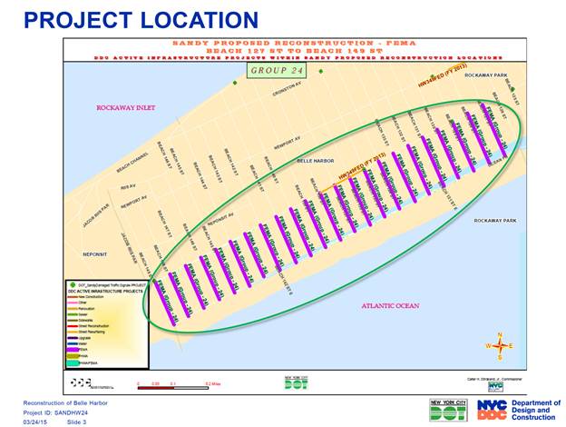 NYC DOT Press Releases - NYC DOT and DDC Announce Belle Harbor FEMA ...