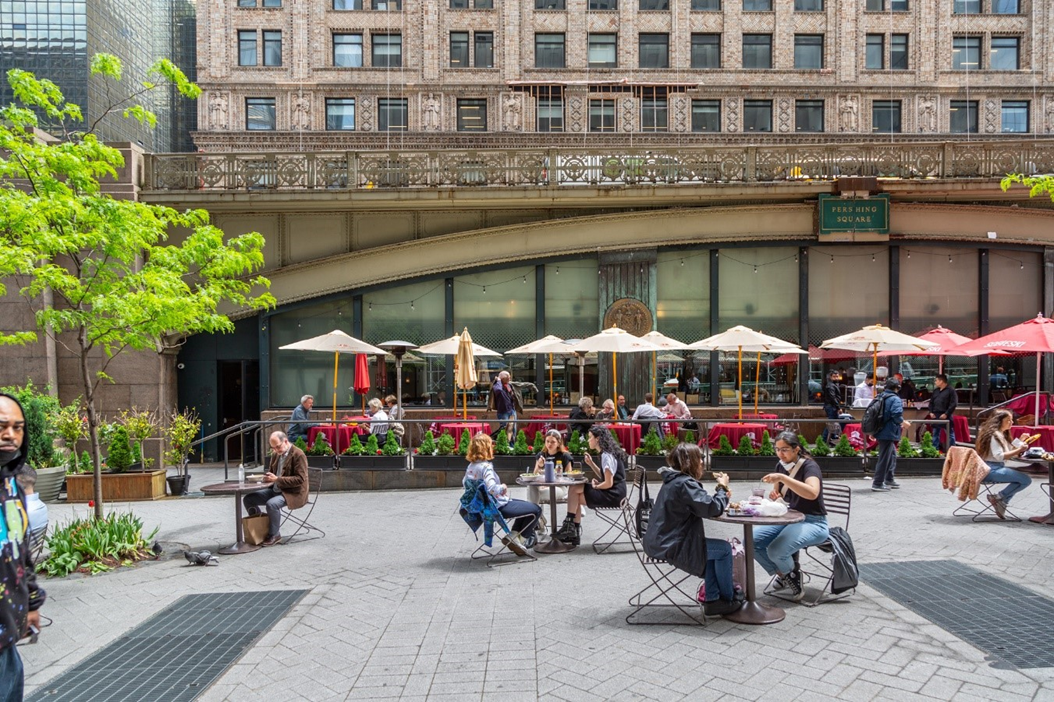 City Completes Final Phase of Pershing Square Plaza, Providing Large ...