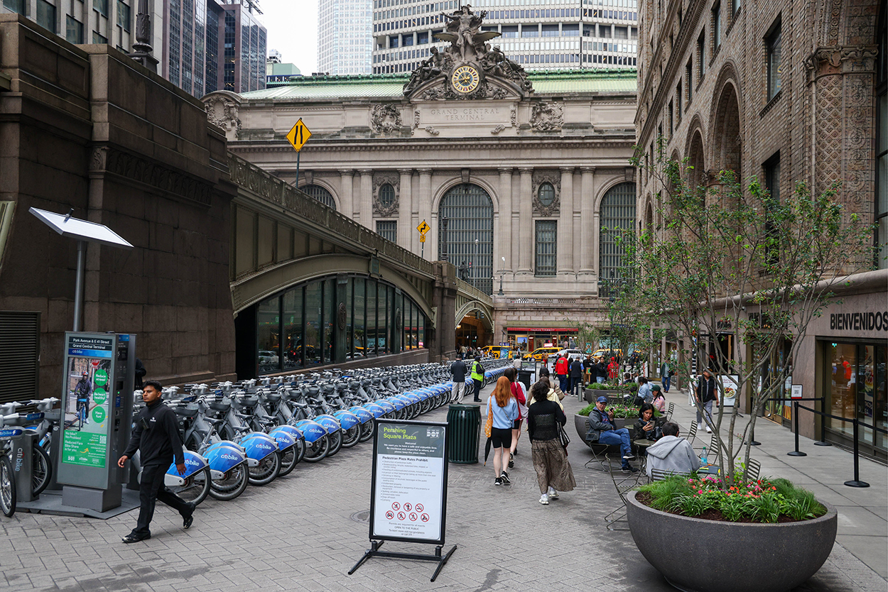 City Completes Final Phase of Pershing Square Plaza, Providing Large ...