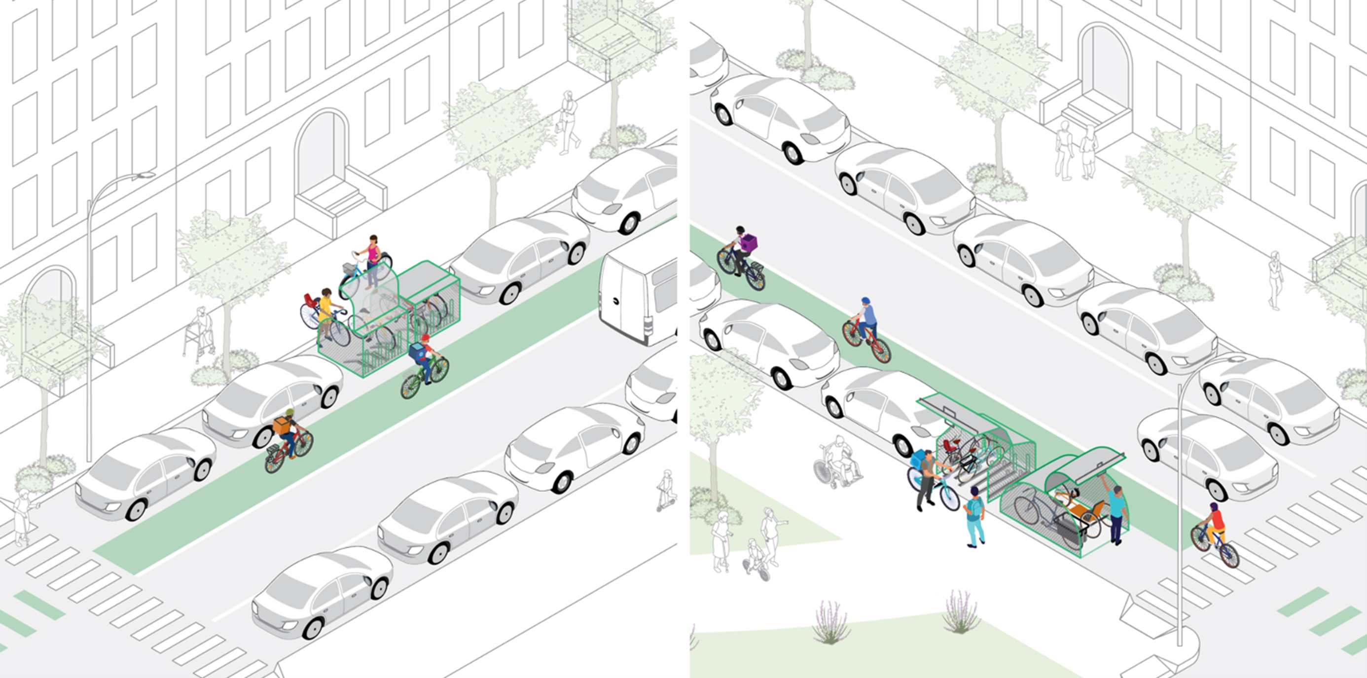 Bike Month: NYC DOT Invites New Yorkers to Propose Secure Bike Parking ...