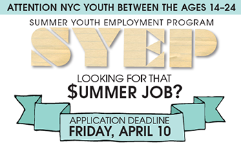 DYCD's Youth Connect e-blast