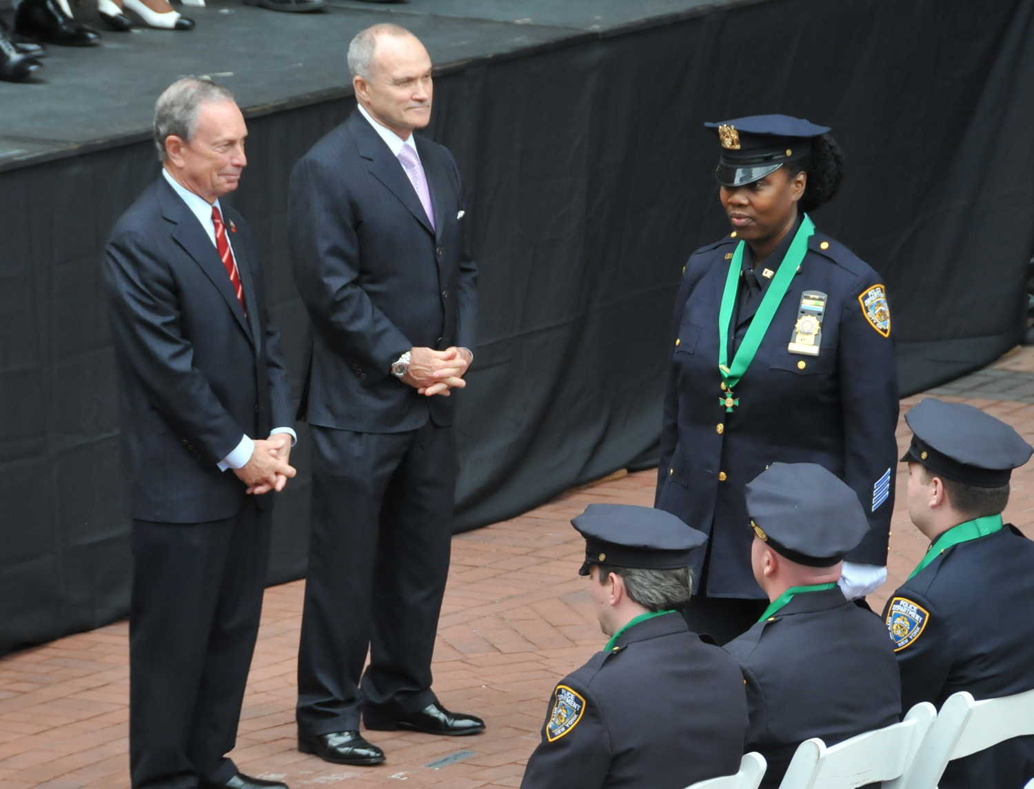 47 MEMBERS OF THE NYPD AT ANNUAL MEDAL DAY - Thee RANT